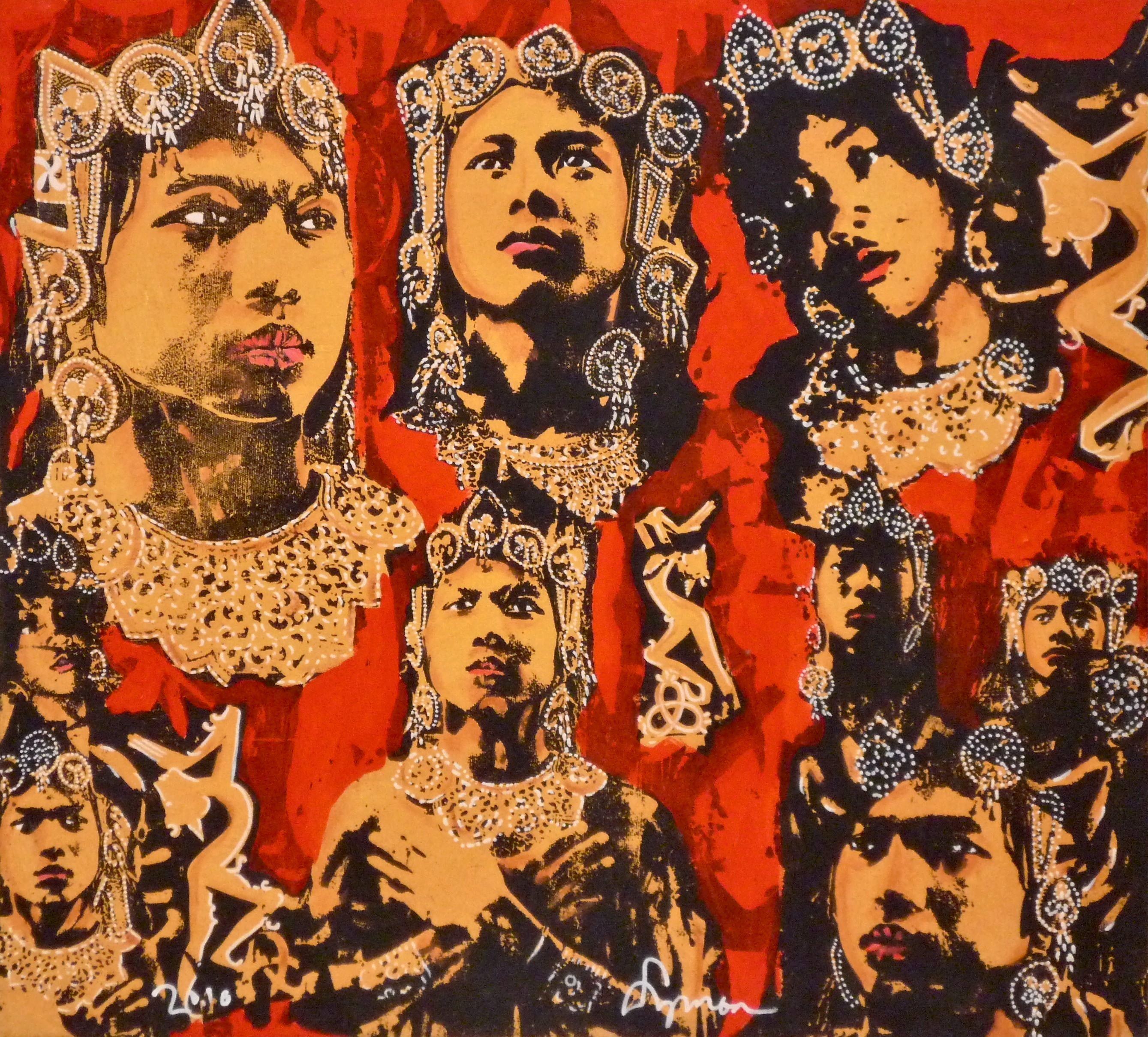 Symon - Icons in red – MLA Gallery