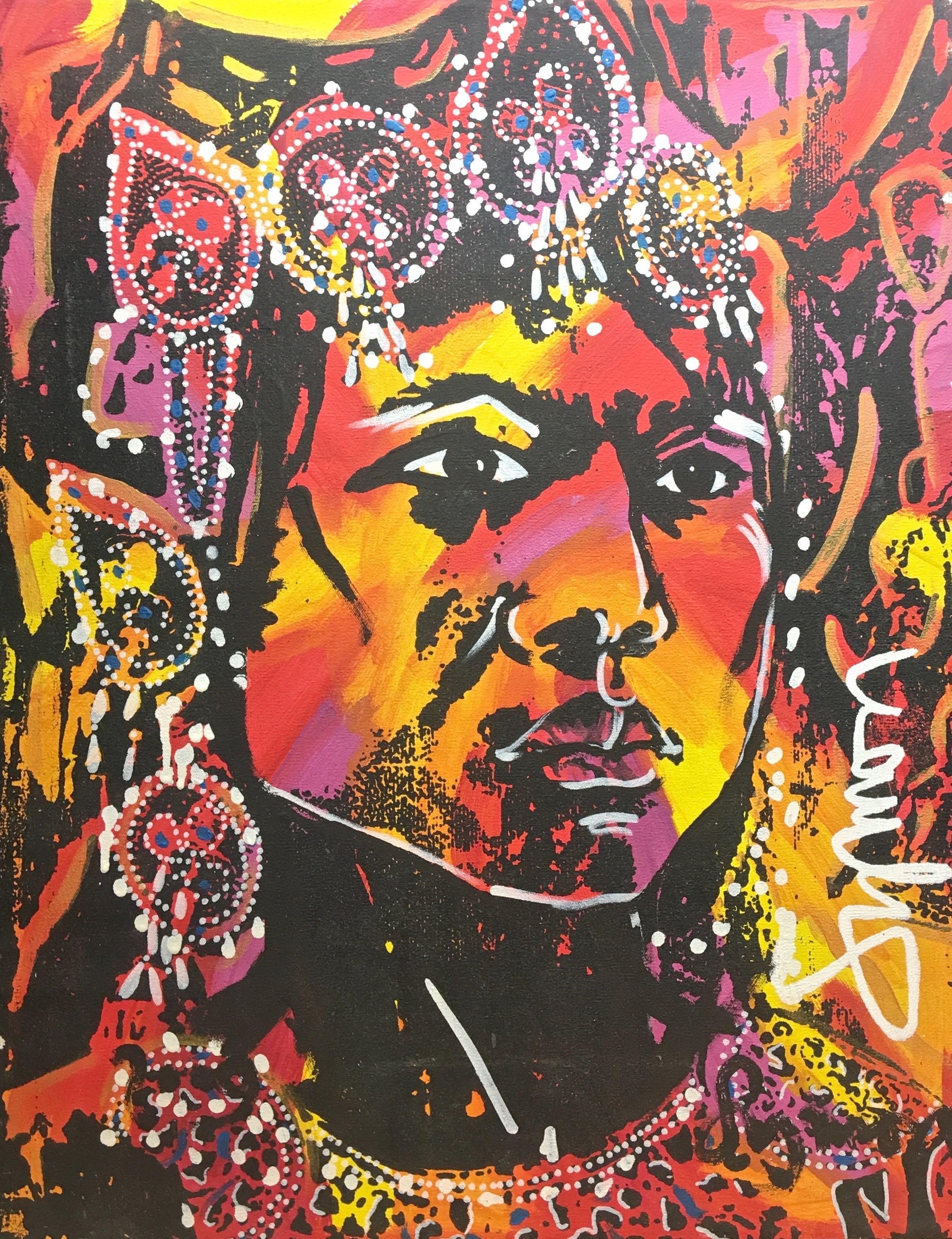 Symon - Orange royalty – MLA Gallery